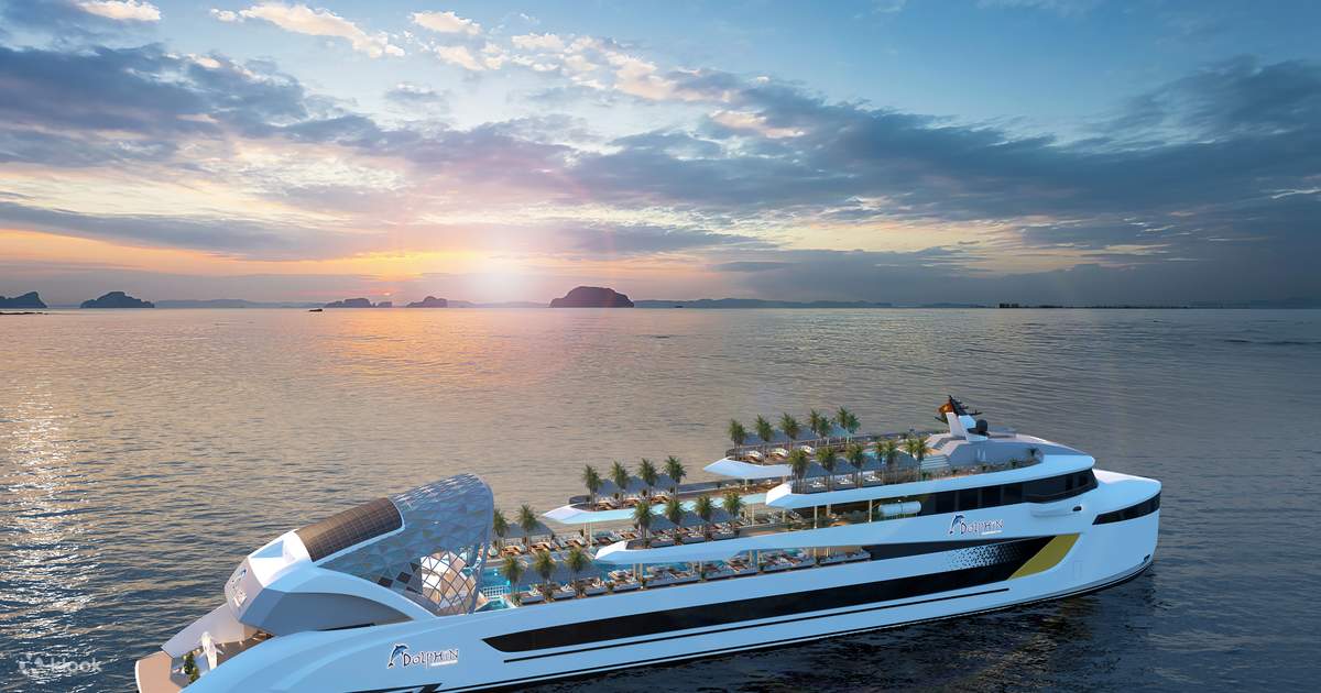 Tur Sehari Teluk Ha Long bersama Sung Sot & Ti Top dengan Dolphin Cruise bintang 6 - Klook Indonesia